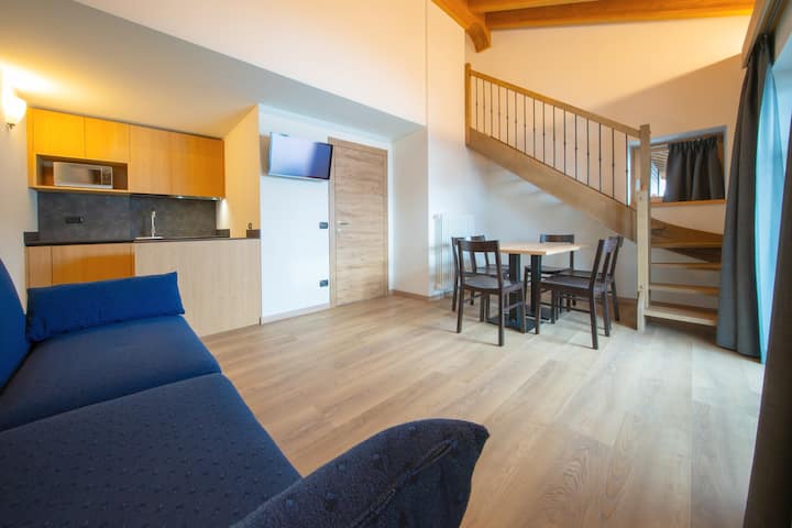 Attic One Bedroom Apartment | Residence Nevegall - Ливиньо