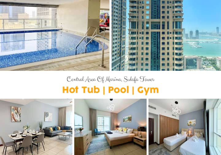 Dubai Marina Apt | Resort & Beach Access | Pool - Dubai