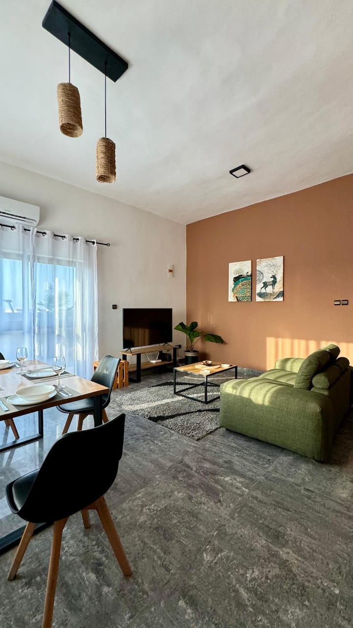 Appartement Cosy Avec Terrasse - Benin