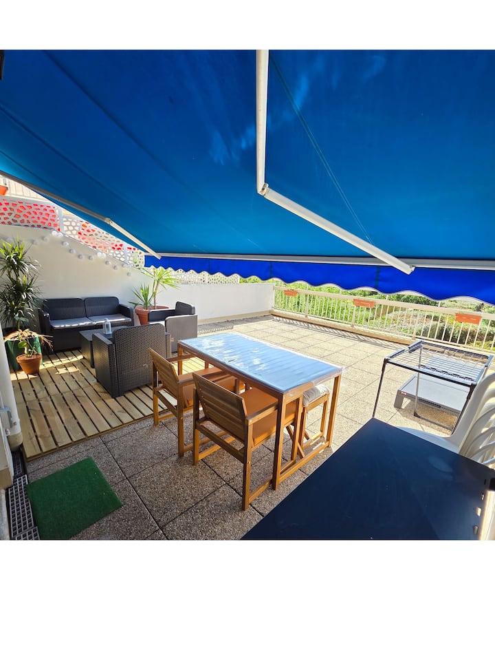 Terrasse 35 M² • Plage 150 M • Piscine • Garage - Carnon