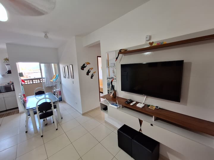 Apto Praia Ubatuba 500 Mb Internet 3 Tv A Cabo - Ubatuba