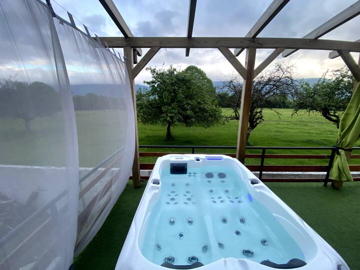 Retraite Campagne · Jacuzzi · Vues Panoramiques - Hauteville-Lompnes