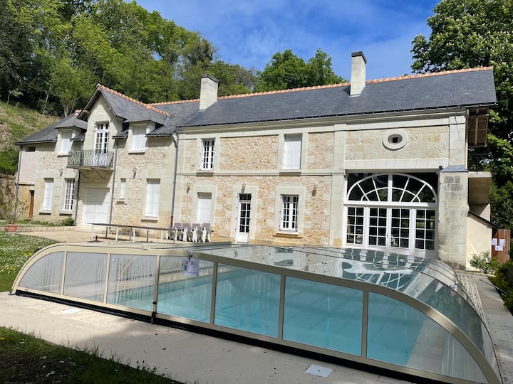 Grote Familie Huis Met Zwembad In Het Hart Van De Loire-vallei - Langeais