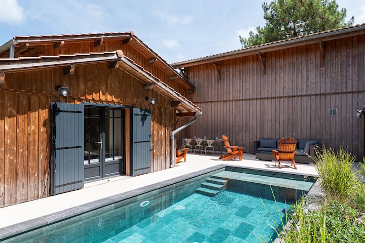 Villa Climatisée Avec Piscine Chauffée - Lège-Cap-Ferret