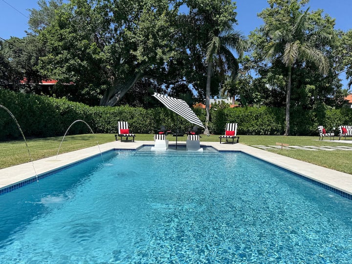 Luxury New Stunning Miami Villa Heated Pool - The Bahamas