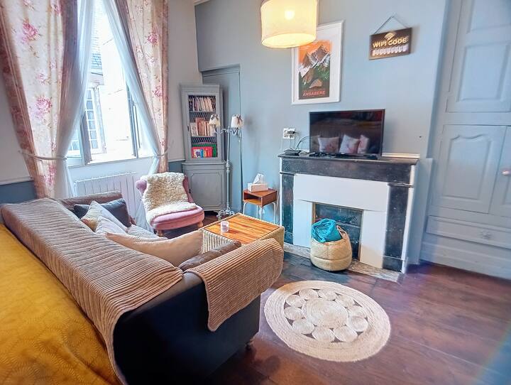 Studio De Charme Glycines 2, Wifi, Calme - Oloron-Sainte-Marie