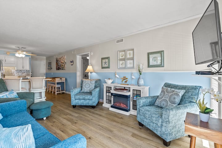 Charming Oceanview 2/2 In Ocean Forest (Ofv115c) - Myrtle Beach, SC
