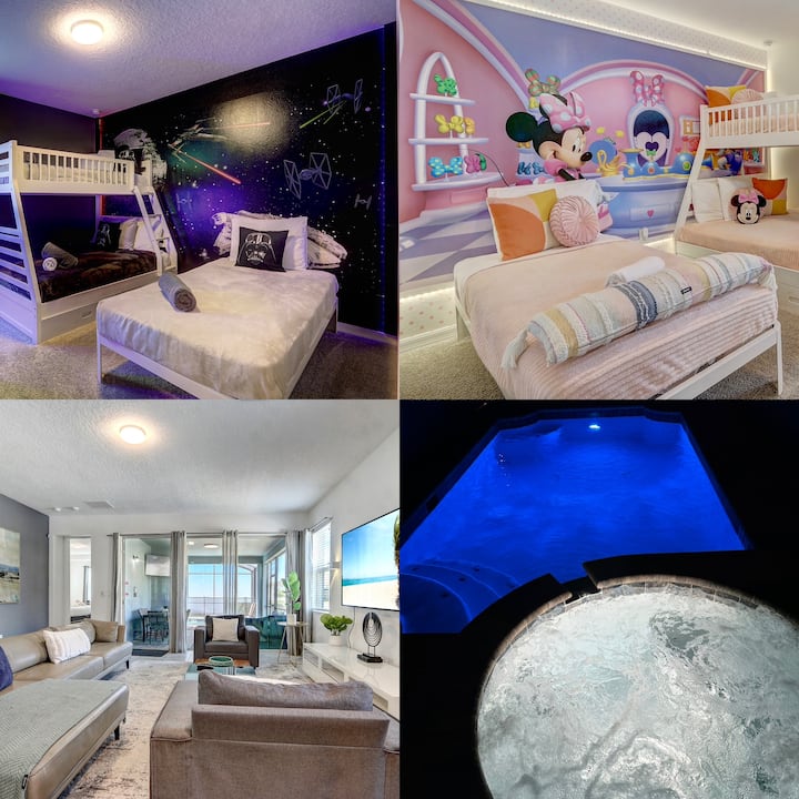 Gated Near Disney Slps16 Pool/spa/gmrm/theme 8916 - Florida
