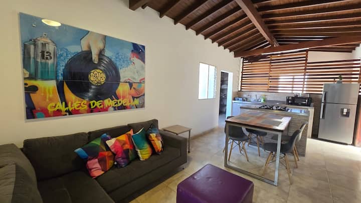 301 Beautiful Spacious Bright Apartment Ful - Medellín