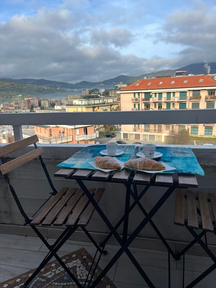 Guardastelle1125 Vacanze Con Parcheggio, Wi-fi - Zoagli