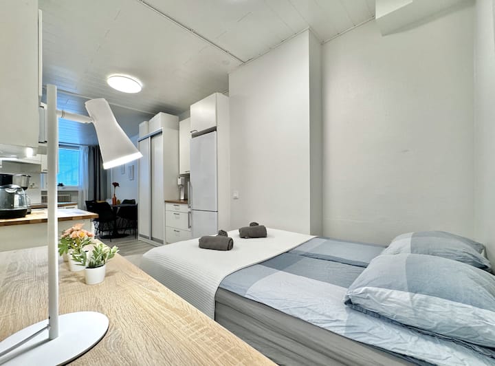 Cozy Roomy Studio Flat Next To Tram Stop @ Kallio - Helsinki
