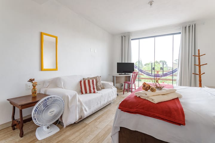 Suíte Praia Do Luz, Jardim, Varanda E Linda Vista - Imbituba