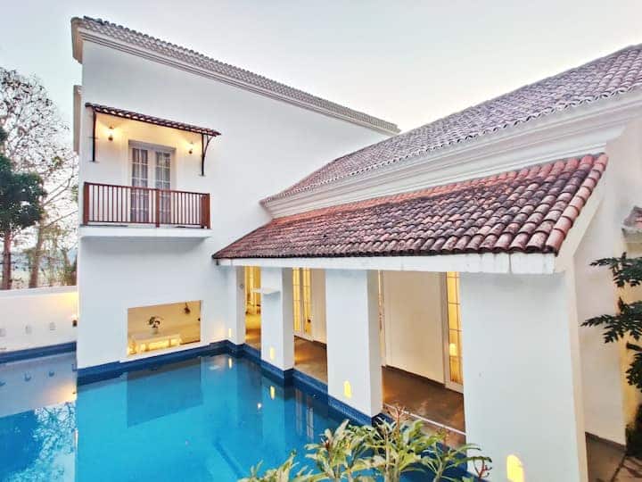 Best Spacious 4bhk Villa Private Pool Nr Aldona - Goa