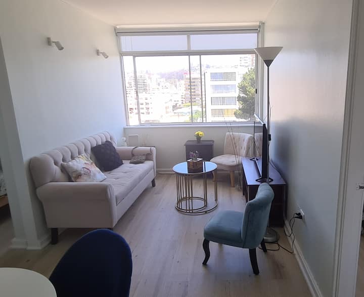 Acogedor Departamento Muy Cerca Casino Y Playas - Viña del Mar
