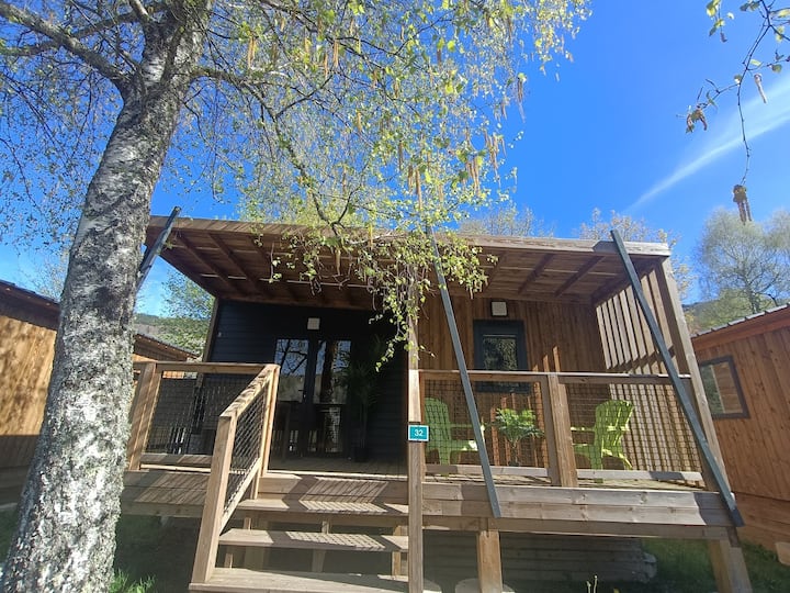 Chalet Neuf  2 Chambres 4 Pers Dans Camping 3 - La Bourboule