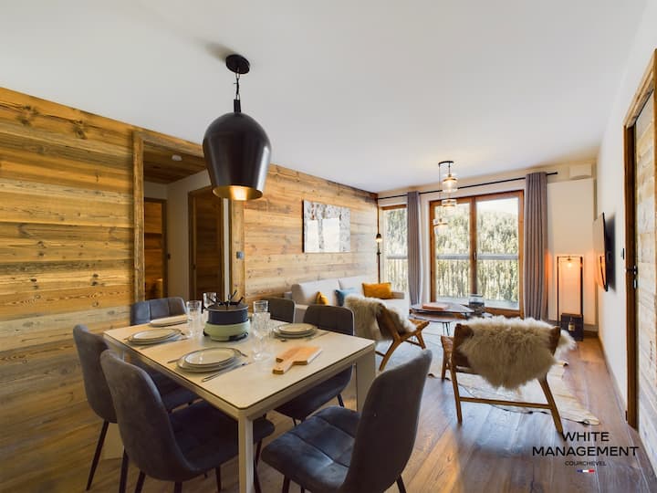 Chaleureux Appartement Ski-in / Ski-out - Courchevel Le Praz, France