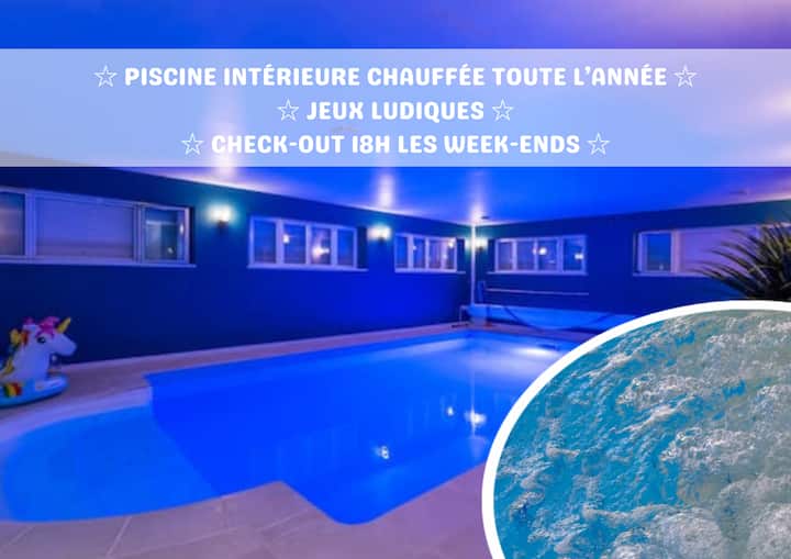 Villa Piscine Intérieure, Jeux-deauville/honfleur - Normandie