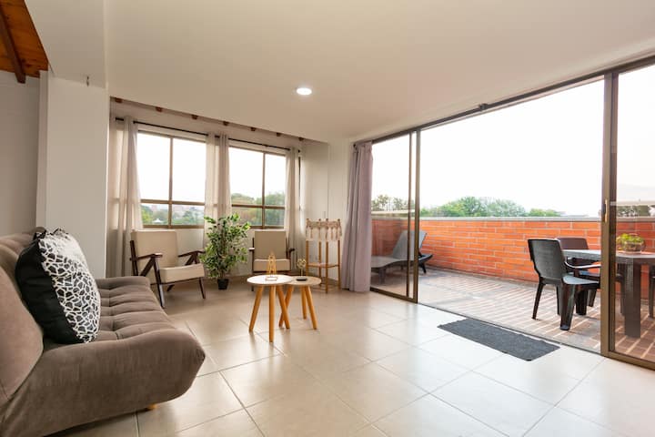 502 - Loft Acogedor Con Vista – Vive Medellín - Medellín