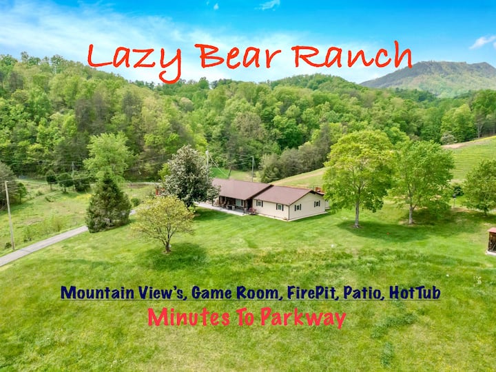 4acres*3kings*2queens*1level*gamerm*firepit*hottub - Sevierville, TN