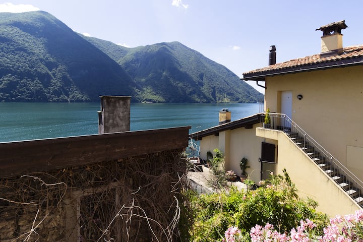 Intimo Appartamento Con Vista Lago, Lugano Gandria - Lugano