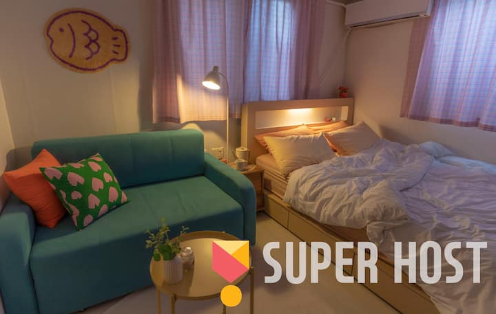 [Room 40] Privée/wifi/cozy/3min Suyu Stn/netflix - 서울특별시