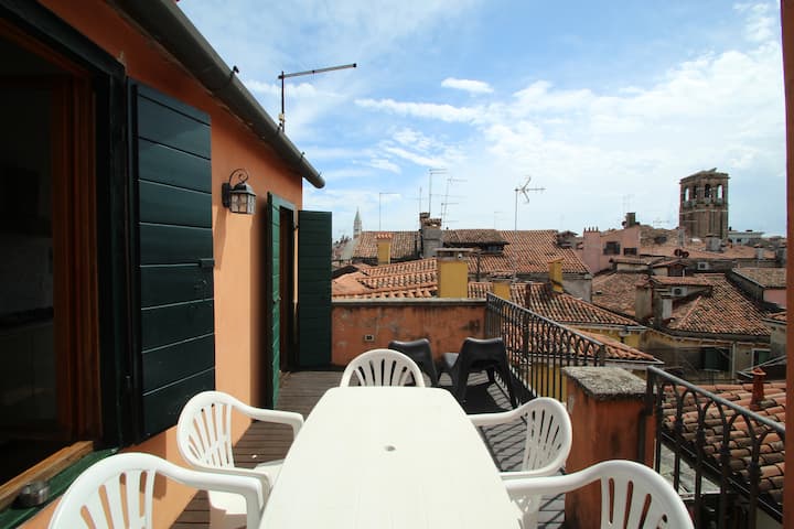 Rialto: Spacious Flat With Terrace - Cavallino-Treporti