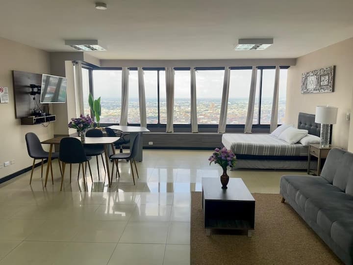 Apartaestudio 30x - Piso 30 En Torre De Cali - Cali