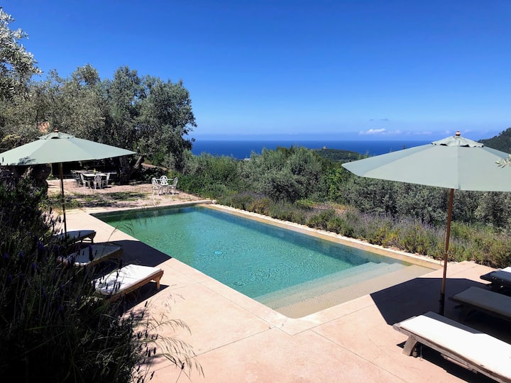Intimate And Cozy Finca With Amazing Sea Views - Deià