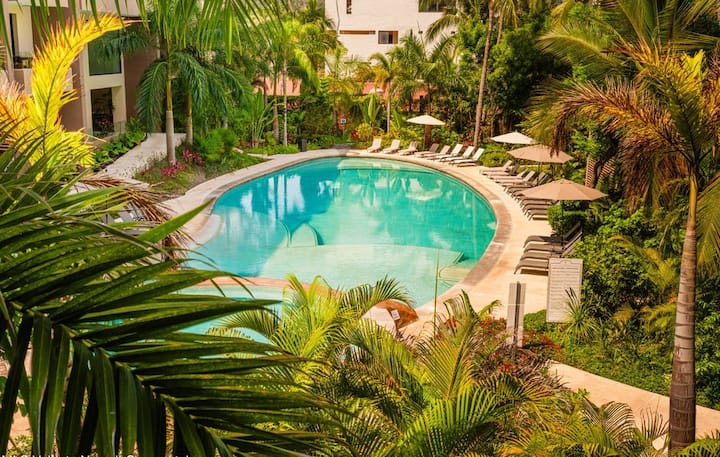 Villa Magnolia Lux Condo, Steps From The Beach - Lo de Marcos