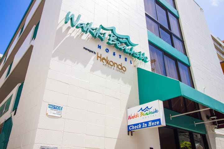 Waikiki Hostel Female-only Single Bed W/kitchen - Honolulu