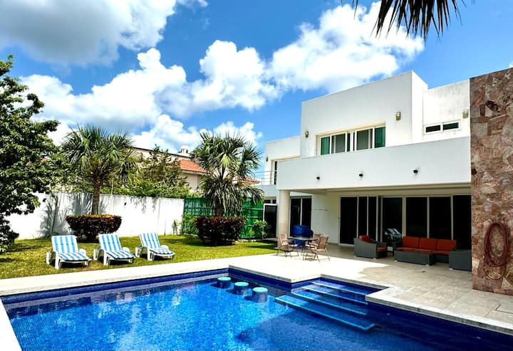 Casa Jounieh - Unique 4 Bedrooms+pool - Cozumel