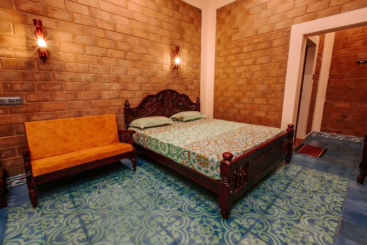 Shell Park - A Traditional Courtyard House- Suite6 - Kanyakumari