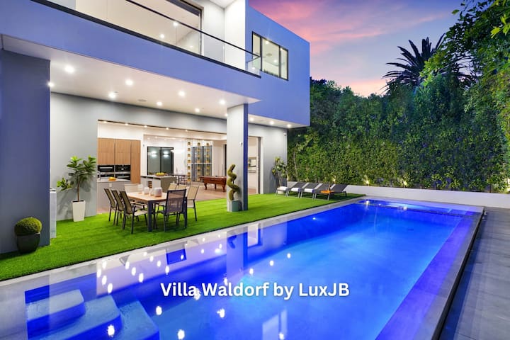 Villa Waldorf By Luxjb | 14 Guests | 8 Beds | Gym - Beverly Hills, CA