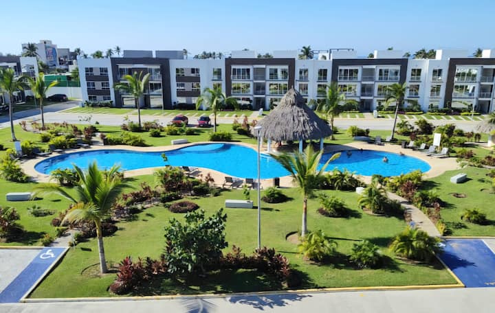 Apartment With Pool And Access To Priv. Beach Club - Acapulco