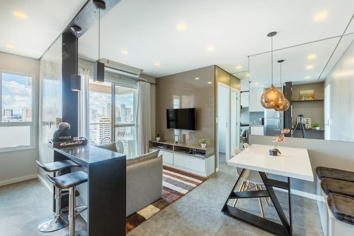 Apartamento Lindo E De Alto Padrão - Campinas