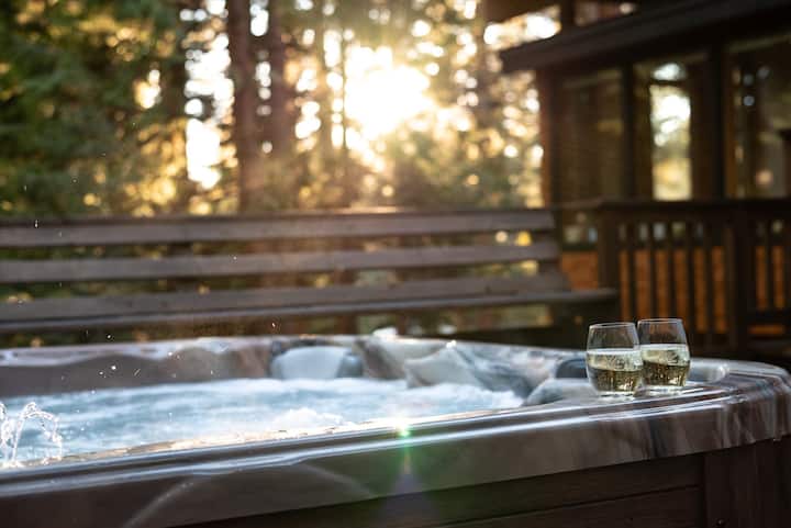 Twin Pines | Creekside Sauna & Hot Tub Retreat - Incline Village, NV