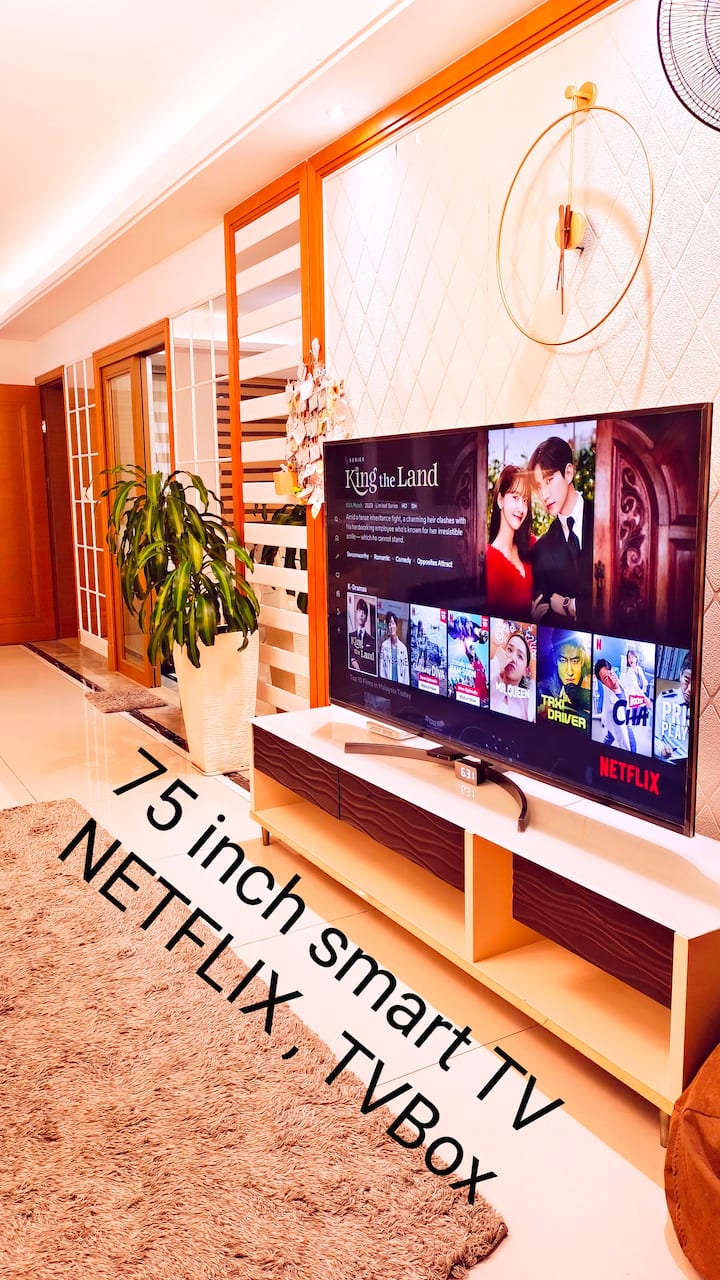 R&f Ciq 3carpark Sea View 4r3b ,75 Inch Smart Tv - 조호르