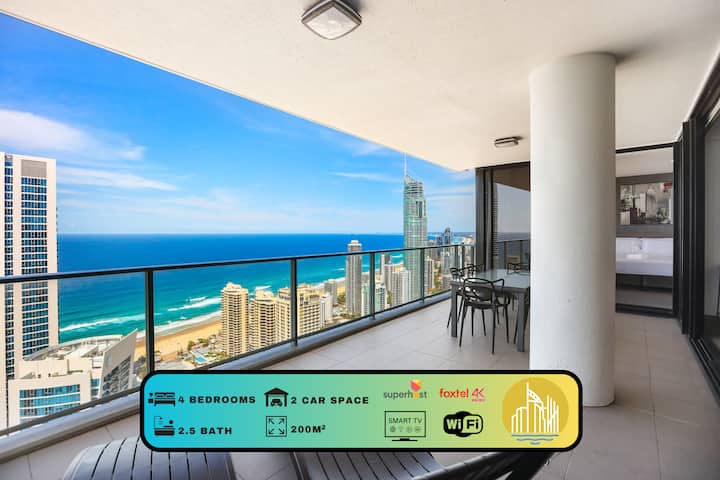 ❤️Circle 4 Bedroom Luxury Sub Penthouse - Gold Coast