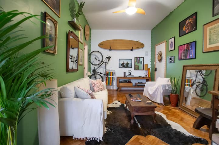 Charming Copacabana Apartment • Beach Nearby - Ipanema