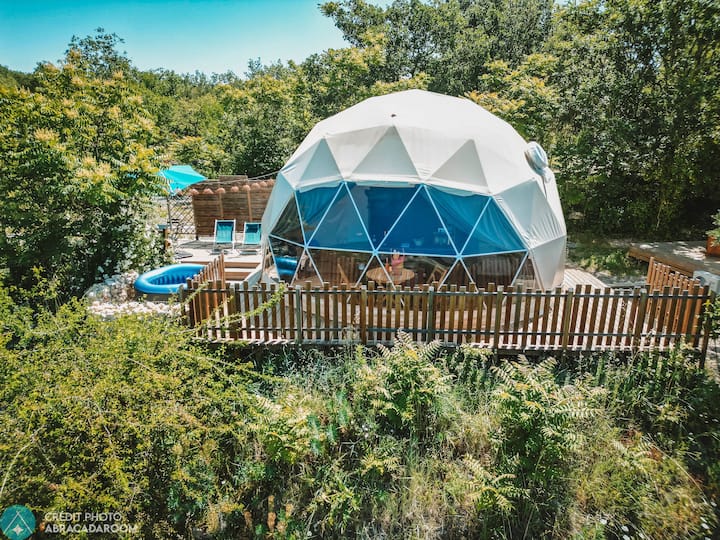 Bulle Insolite Avec Spa Privatif En Ardèche Du Sud - Vallon-Pont-d'Arc
