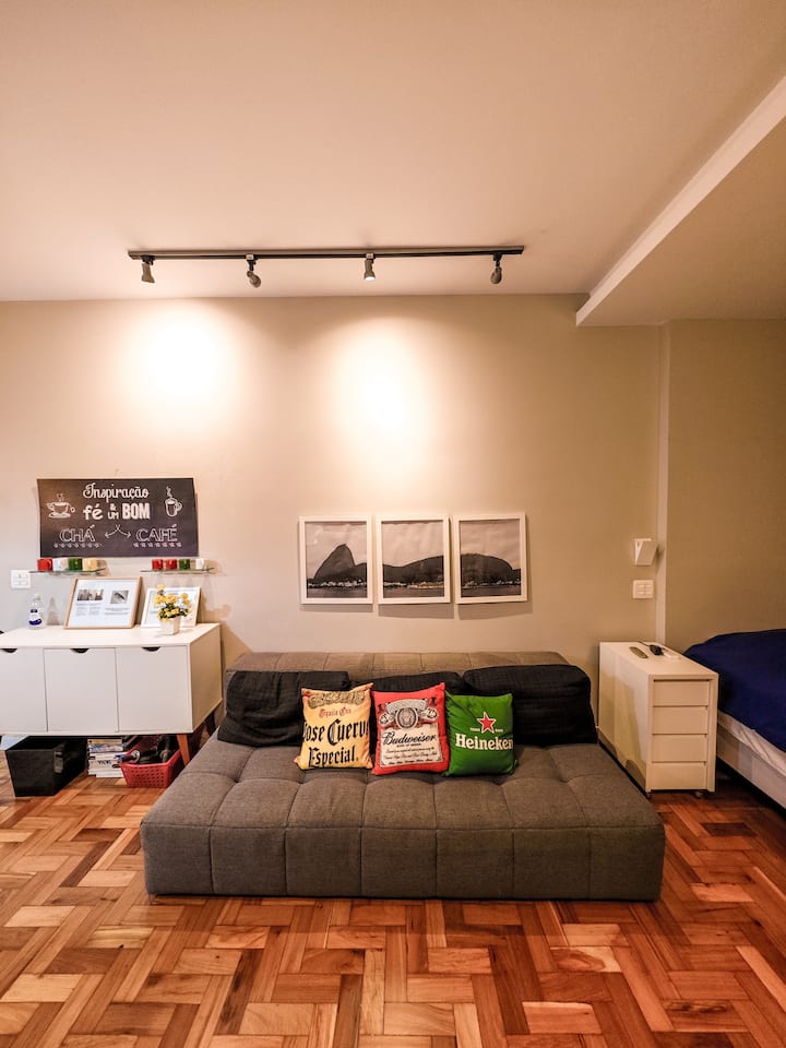 Maravilhoso Studio Na Zona Sul Flamengo Próx Metrô - Rio de Janeiro