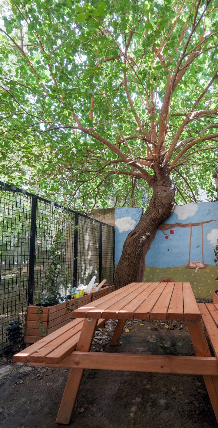 Peaceful Historic Apartment With A Garden In ŞIşli - İstanbul