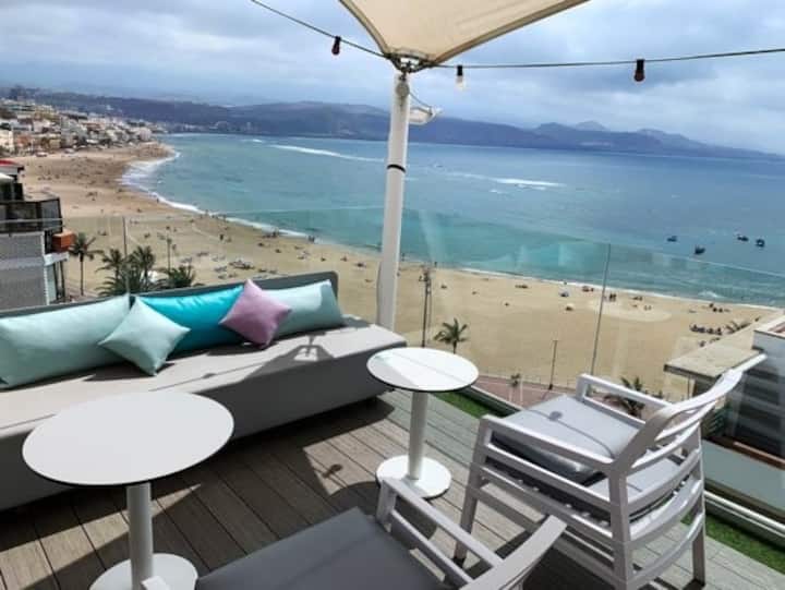 Apartamento Con Terraza Chill Out, 1 Habitación - Gran Canaria