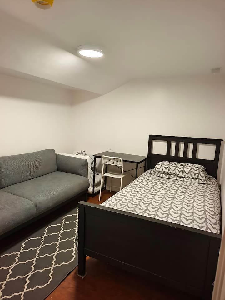 Budget Basement Room With Private Bathroom 36c - Toronto