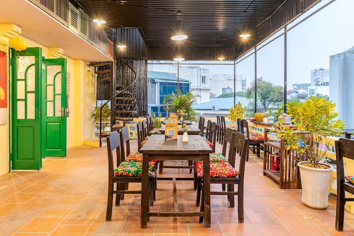 Full 300m2 Hanoi Retro Penthouse - City Center - Hanoi