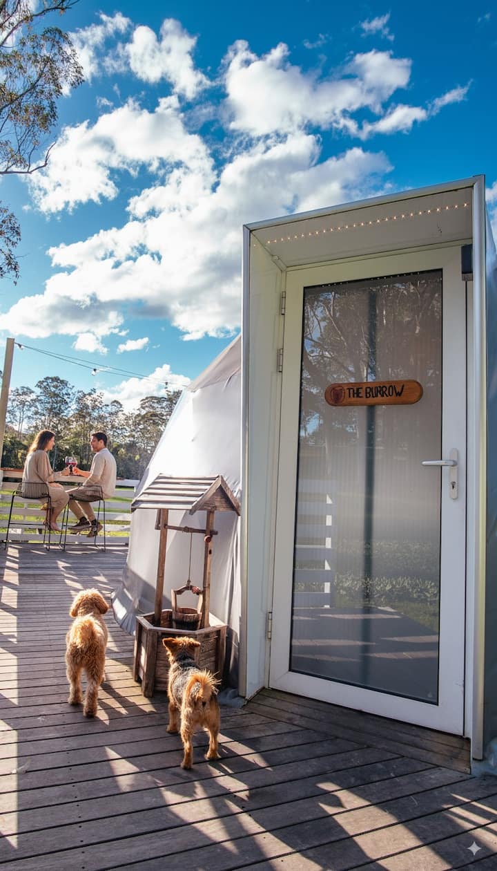 The Burrow Glamping Dome - Central Coast