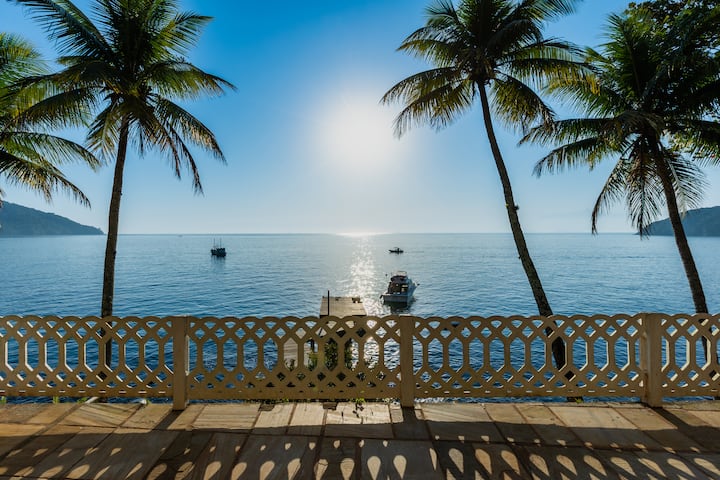 Beira Mar, Caiaques E Wifi 9 Min Praia Araçatiba - Ilha Grande