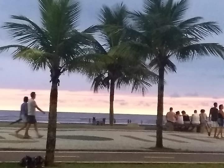 Apartamento Beira-mar Boqueirão - Praia Grande