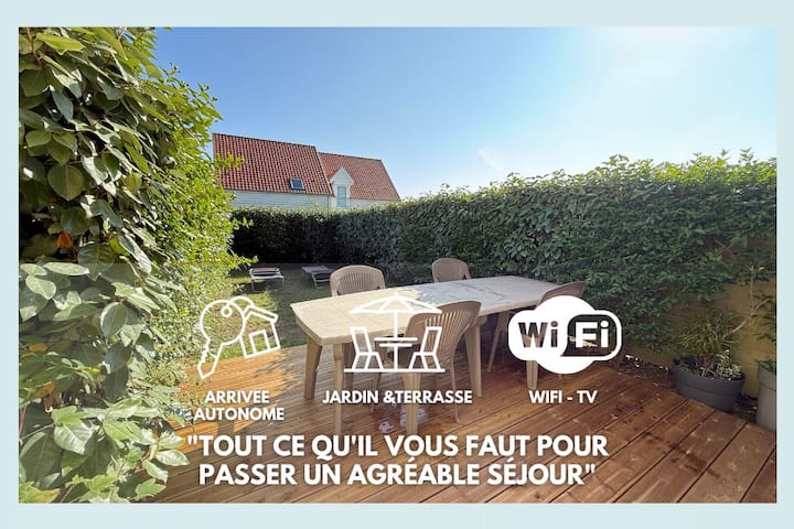 Côté Plage - Maison Dunes Du Golf - Ménage Inclus - 維姆勒