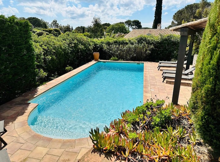 Superbe Villa Vue Mer Avec Piscine/proche Plage - Saint-Tropez